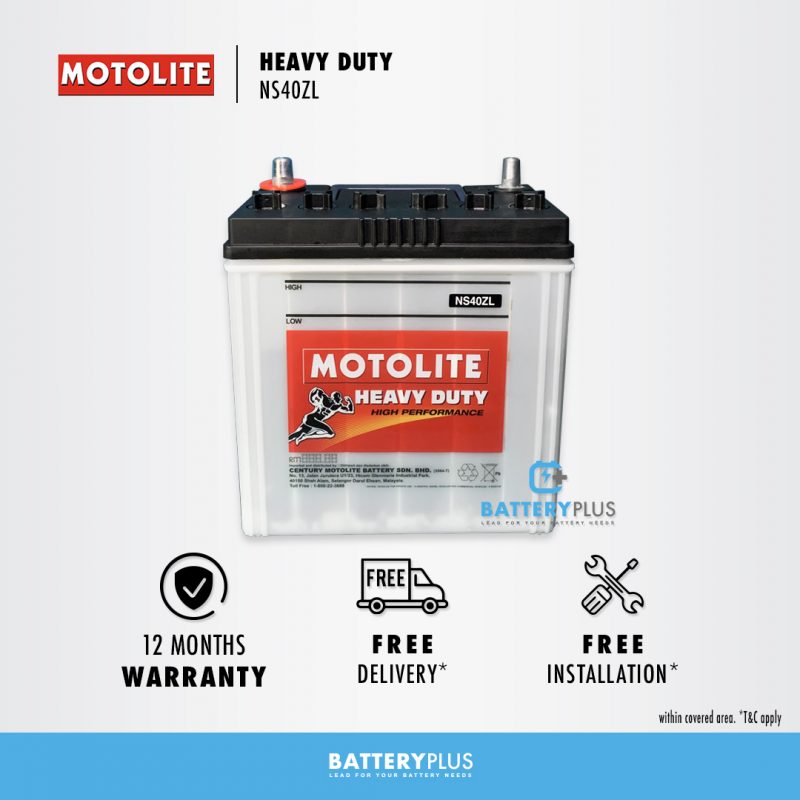 NS40ZL Century Motolite (WET) - Mount Everest Battery Sdn Bhd