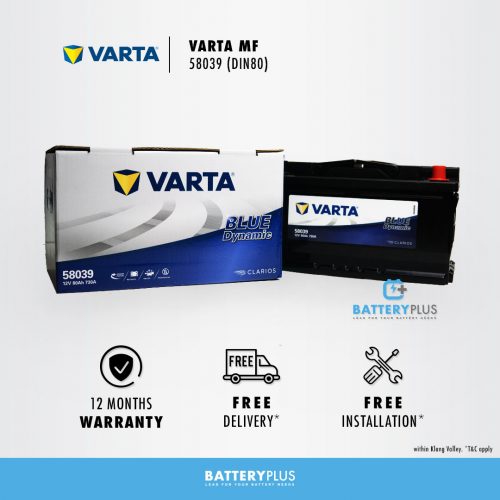 DIN45L 54313 LN1 Varta Blue Dynamic MF - batteryplus
