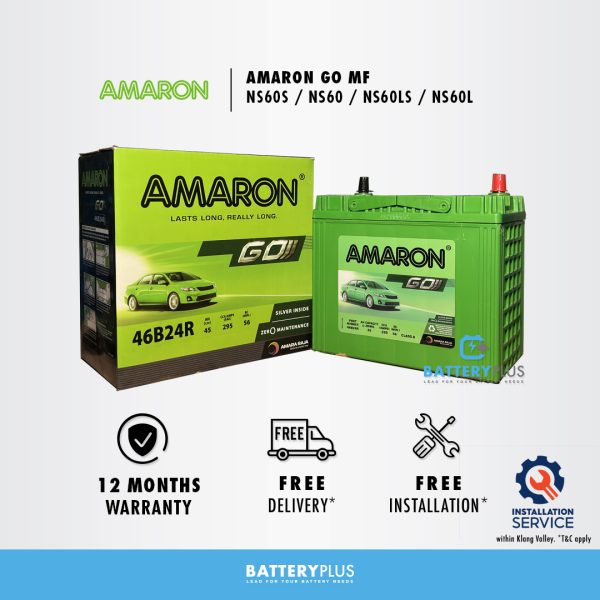 38B20L NS40ZL Amaron GO MF - Batteryplus - Car Battery